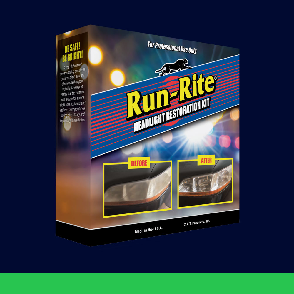 Run-Rite Headlight Resurfacing Kit - Brush On